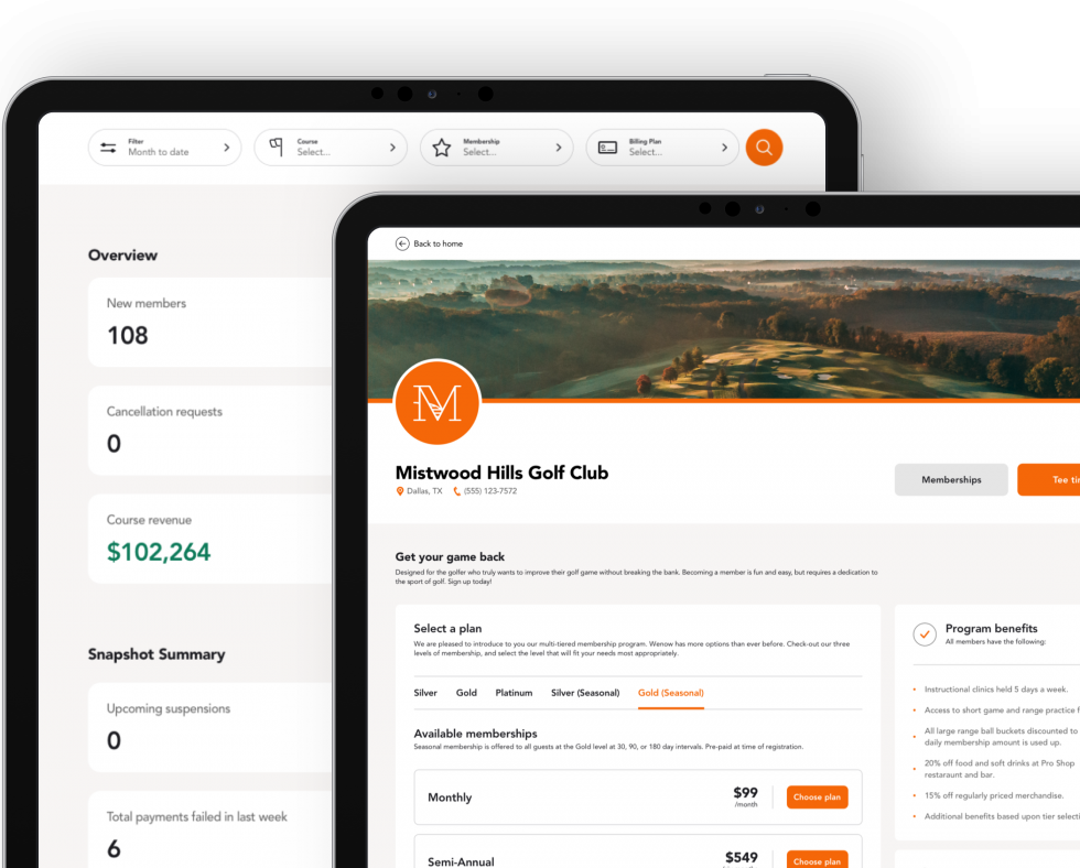 Supreme Golf for Courses | Golf Course Management Software
